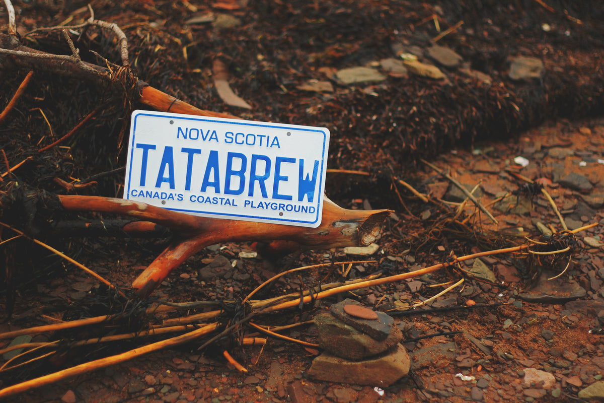 TATA BREW License Plate – Tatamagouche Brewing Co