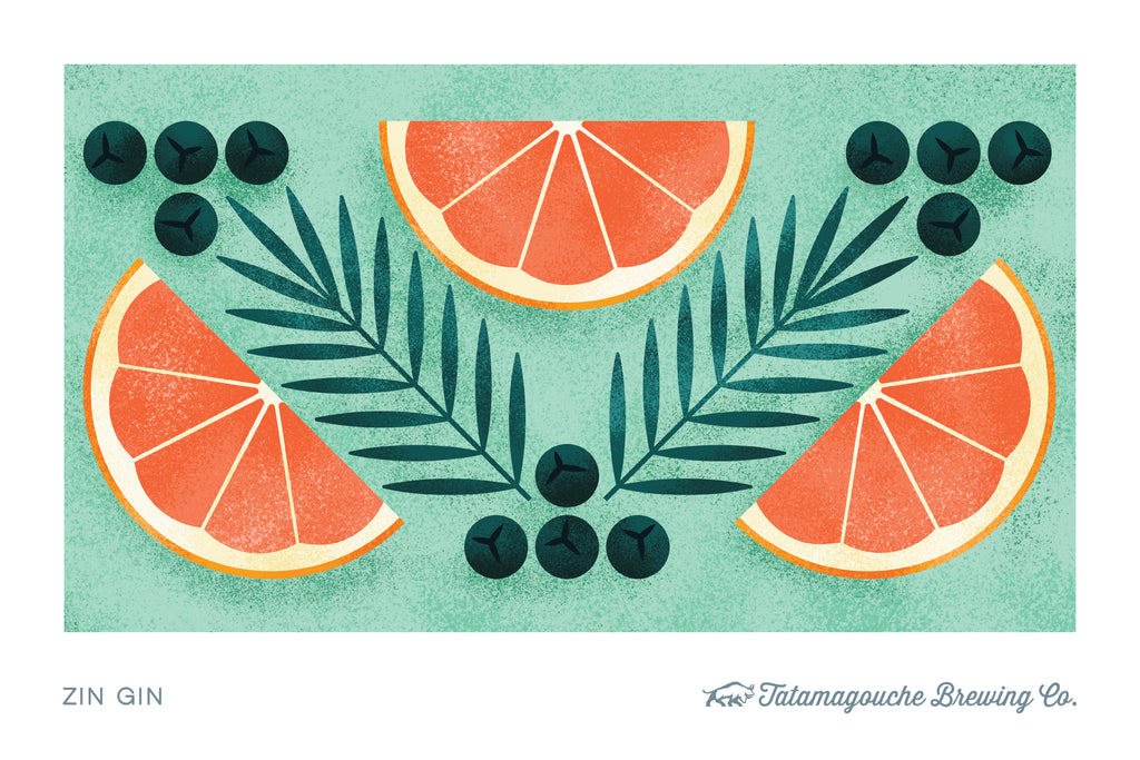 Zin Gin Poster – Tatamagouche Brewing Co
